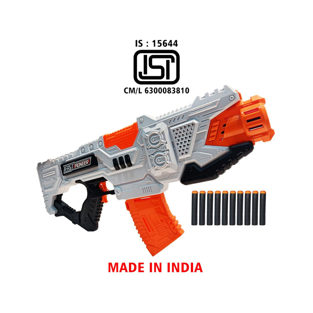 Electric Machine Gun Shooting with 24 free Bullets – Toys Market